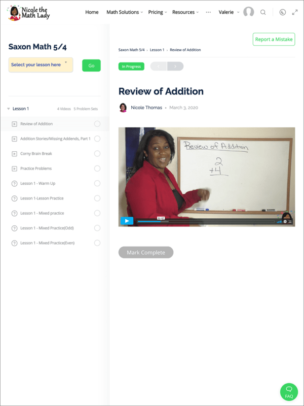 Saxon Math 5/4 - Easy Quick-Start Guide - Homeschool Pickle