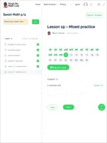 Saxon Math 5/4 - Easy Quick-Start Guide - Homeschool Pickle